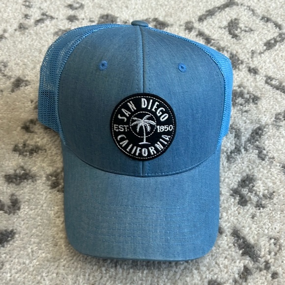 Accessories | San Diego California Blue Hat | Poshmark